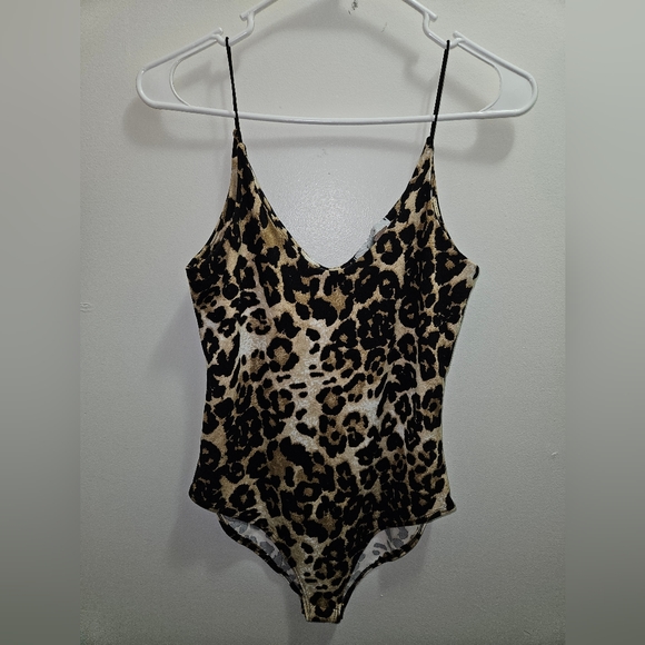 gaze | Tops | Leopard Print Leotard Small | Poshmark